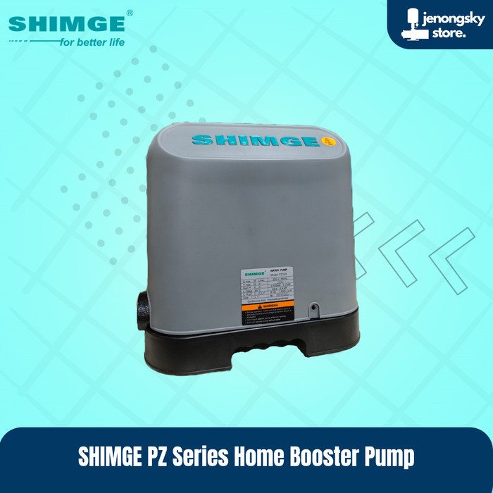 Jual Pompa Booster Pendorong Shimge PZ Series 125 250 370 Watt Home Booster | Shopee Indonesia