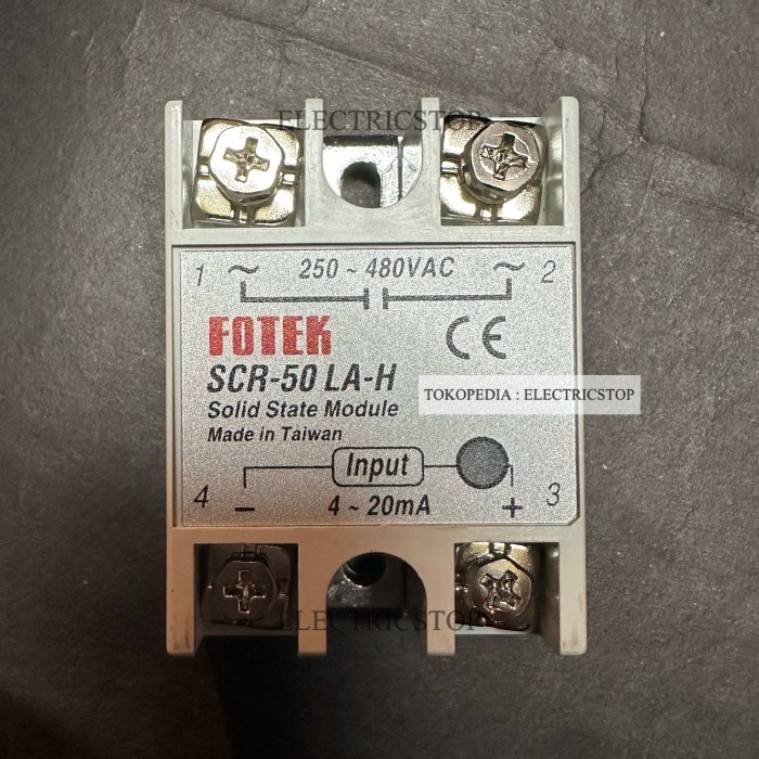 Jual Masih Ada! Fotek Scr-50La-H 100% Original Taiwan Scr-50-La-H Scr 50 Lah Scr-50 La-H ...
