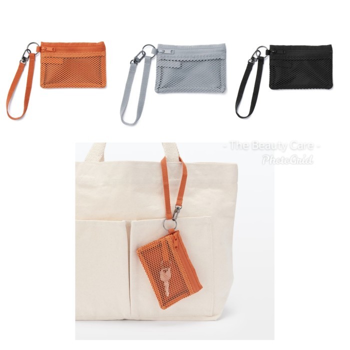 Jual Muji Polyester Card Case Japan Original Tempat Kartu kunci dompet ...