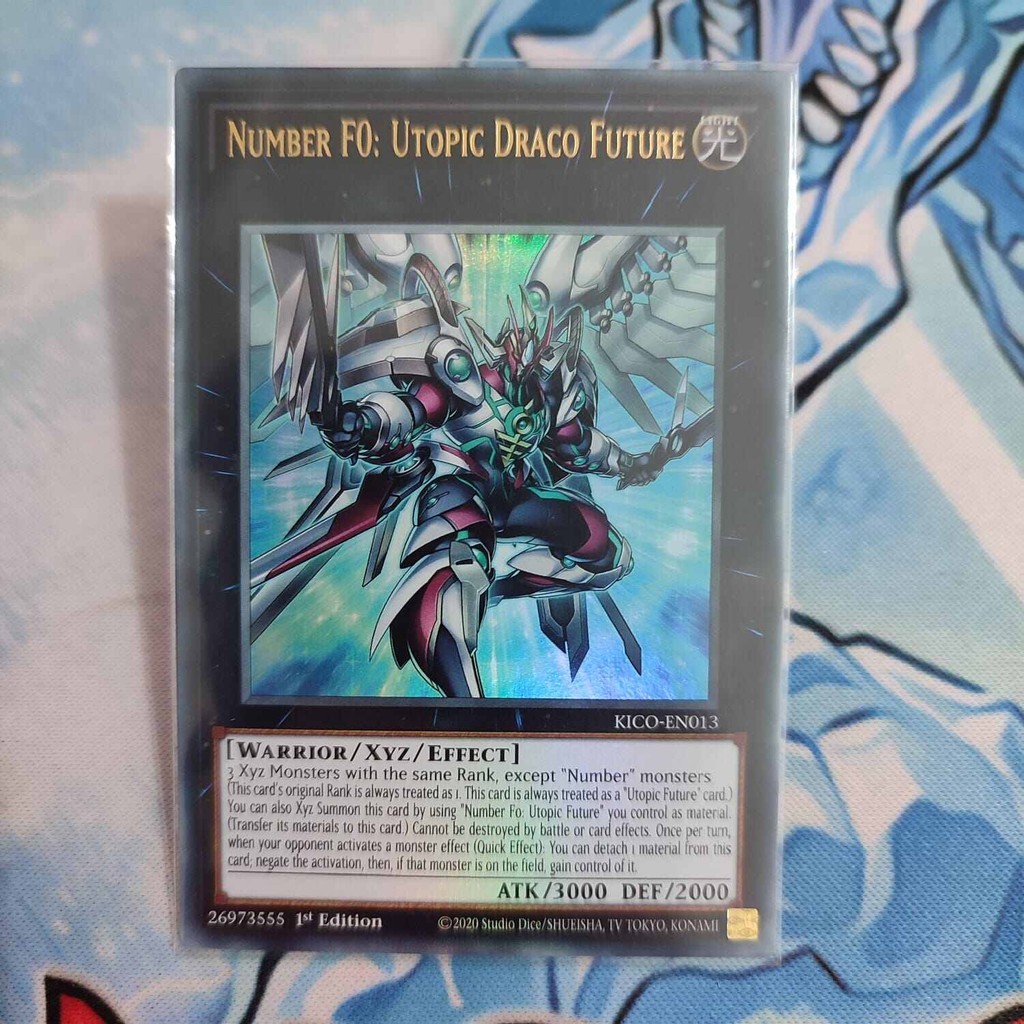 Jual yugioh number f0 utopic draco future KICO ultra rare original | Shopee Indonesia