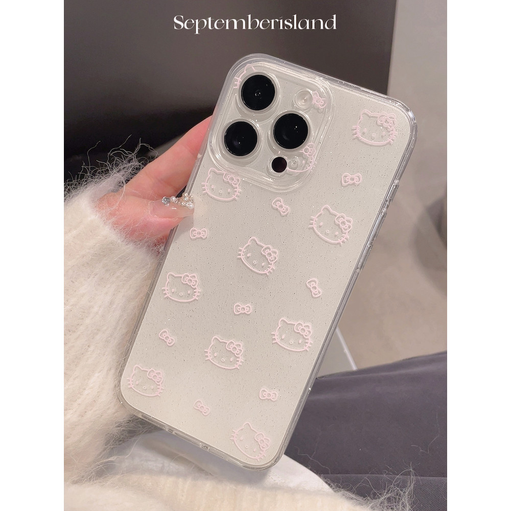 Jual Premium Luar Negeri Pink Hello Kitty Lucu Casing Hp Samsung A07 A17 5G A35 5G A15 5G A55 5G ...