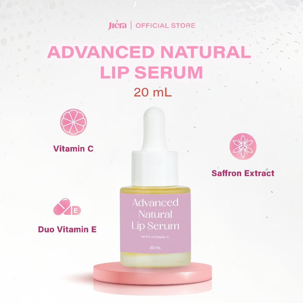 Jual Jiera Natural Lip Serum 20m | Shopee Indonesia
