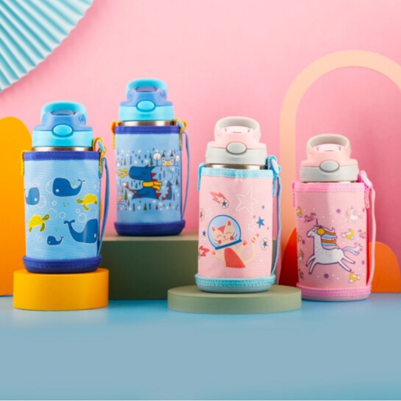 Jual Botol air stainless stainless anak -anak contigo dengan jerami ...