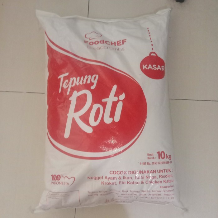 Jual tepung roti breadcrumbs x Halus FoodChef 10kg | Shopee Indonesia