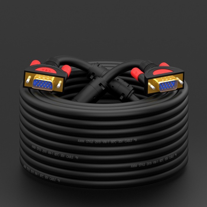 Jual HARGA DISC - Kabel VGA Monitor 15 Meter HIGH QUALITY | Shopee ...