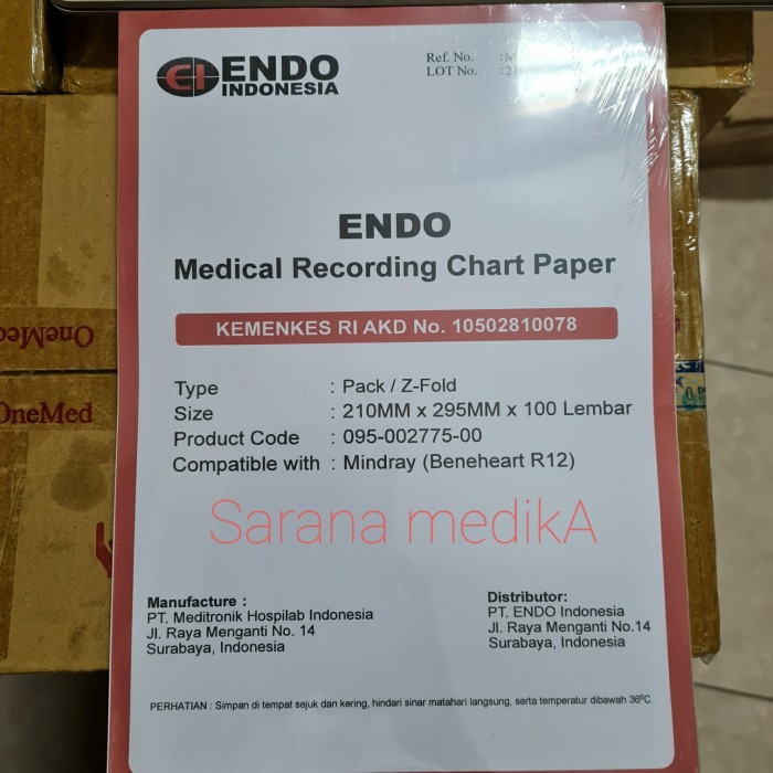 Jual Cuci Gudang Paper Ecg R12 Mindray/Mindray Kertas Ekg R 12 | Shopee ...