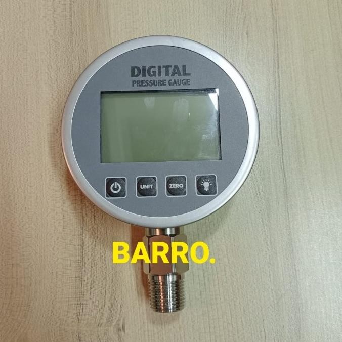 Jual Spiro Hydraulic Dital Pressure Gauge 0-600 Bar 100Mm X 1/2" Npt ...