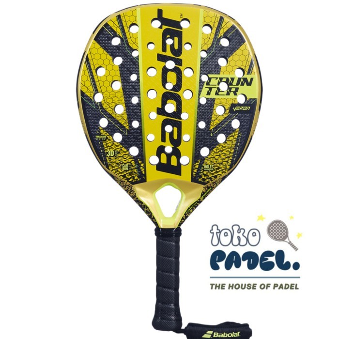 Jual BABOLAT COUNTER VERON Padel Racket Raket | Shopee Indonesia