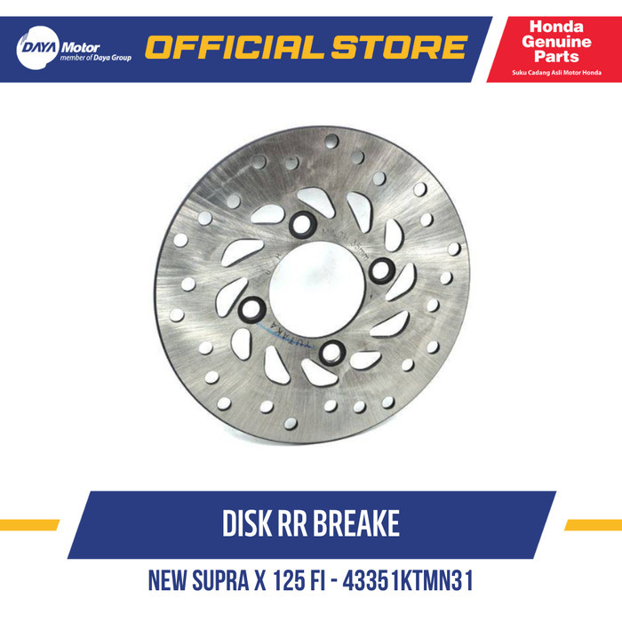 Jual 43351KTMN31 Piringan Cakram Belakang (Disk RR Brake) SUPRA X 125 ...