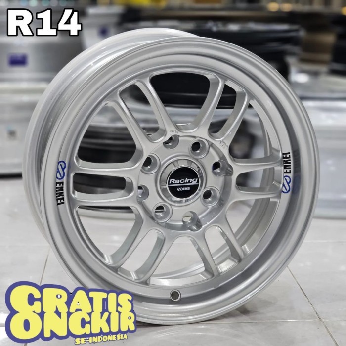 Jual velg racing mobil R14 ENKEI RPF1 ring 14 Wuling air ev Agya Cayla ...