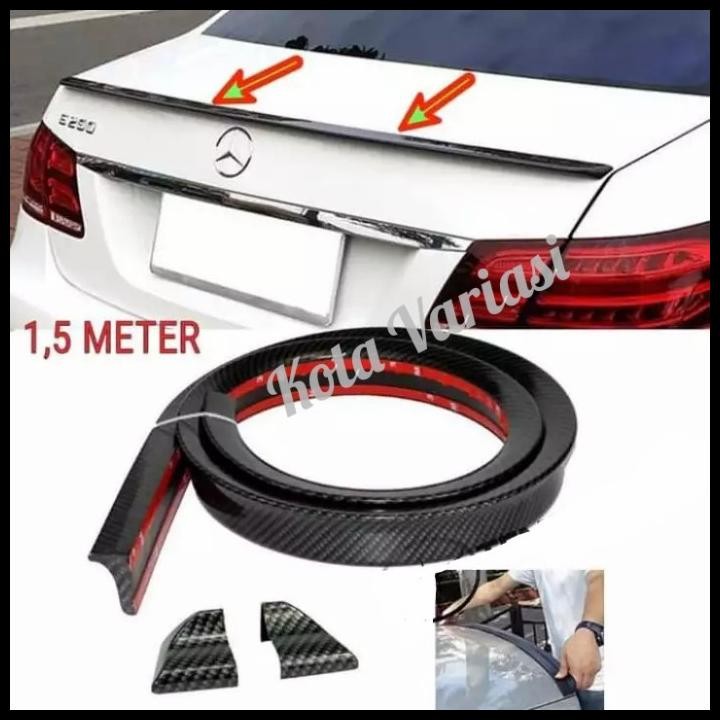 Jual HOT DEAL DUCKTAIL SPOILER MOBIL VIOS GEN 1 CARBON HITAM POLOS ...