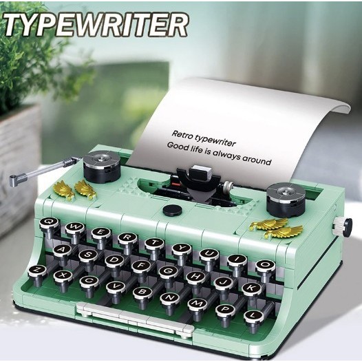Jual Tersedia Retro Bricks Typewriter Blocks Marking Machine Keyboard ...