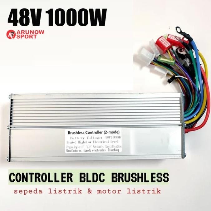 Jual Controller 48V 1000W Sepeda Motor Listrik Bldc Brushless Original ...