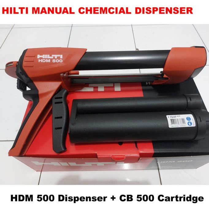 Jual PROMO GUN CHEMICAL/LEM HILTI HIT RE 500 BOX (DISPENSER HDM 500 BOX ...
