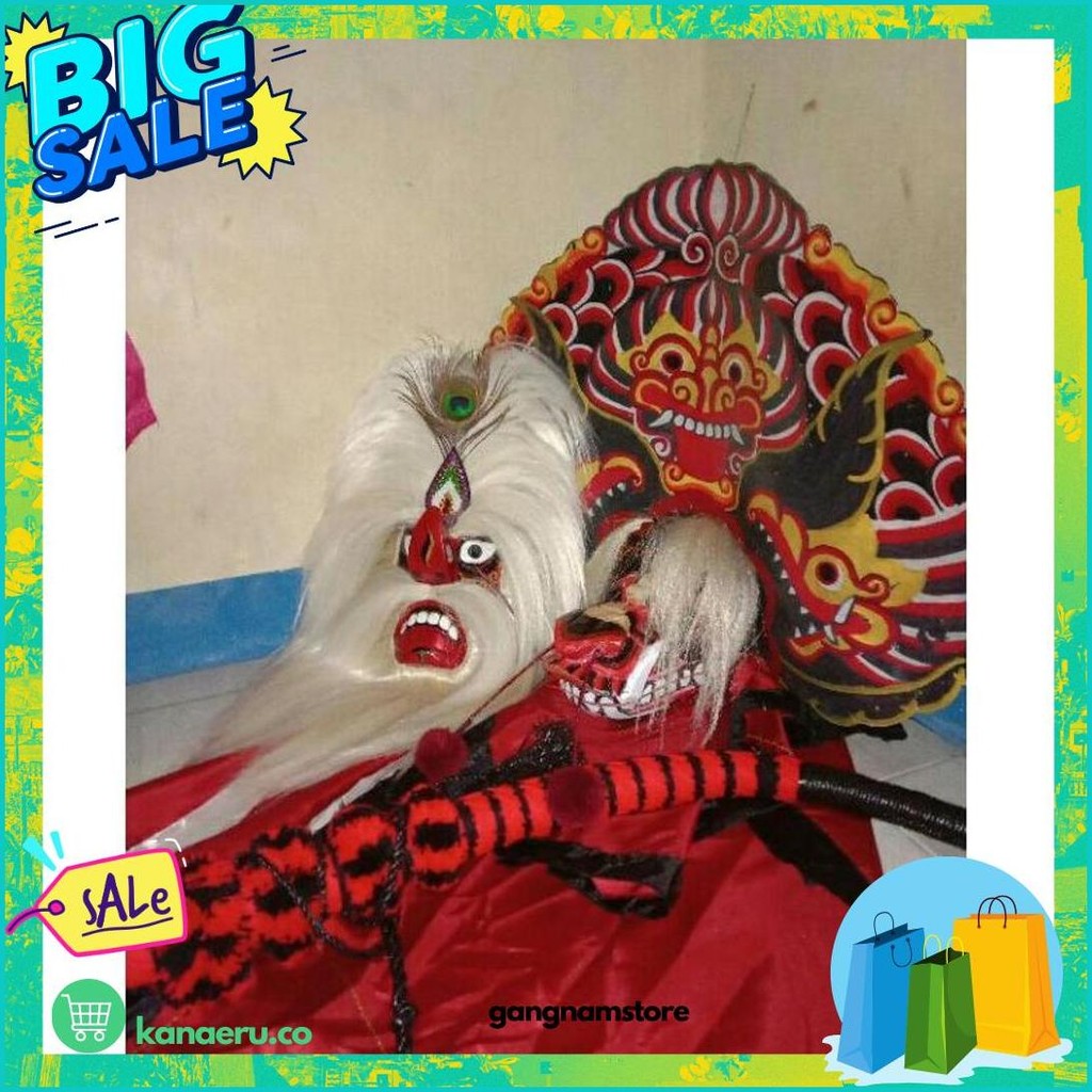 Jual Barongan Devil Barongan Kayu Asli Barongan Anak Barongan Murah ...