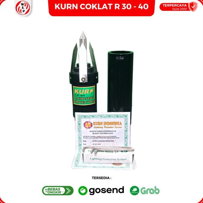 Jual PENANGKAL PETIR KURN R30-40 RADIUS 30 METER SAMPAI 40 METER ...