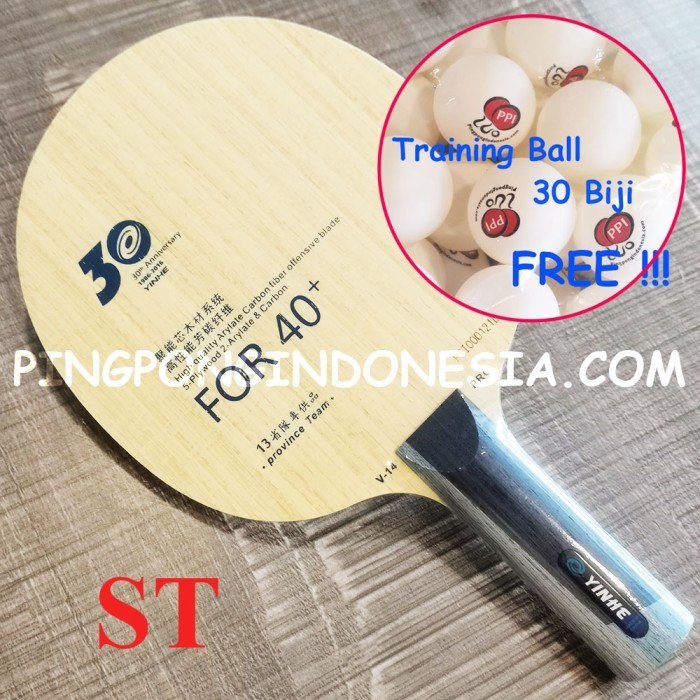 Jual Yinhe V14 Pro - St - Blade Pingpong/Kayu Pingpong/Kayu Tenis Meja Bat | Shopee Indonesia