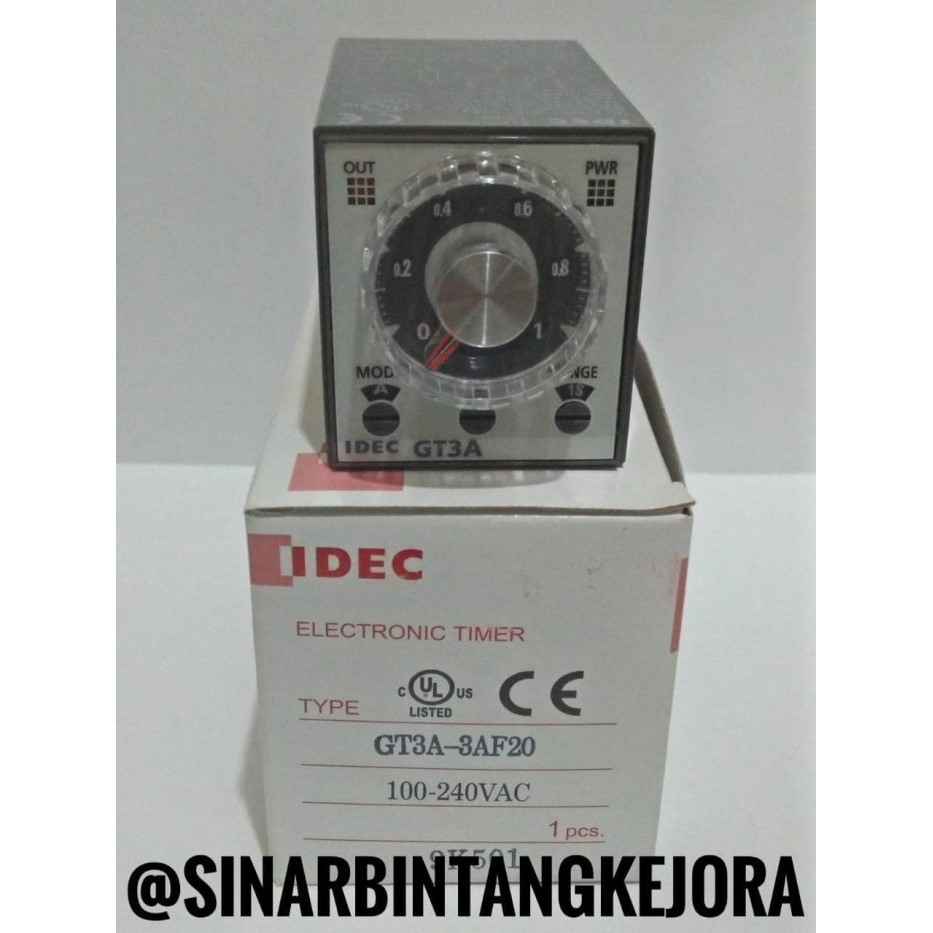 Jual Idec Gt3A Timers Multi-Time Range,Multi Fuction (Gt3A-3Af20) | Shopee Indonesia