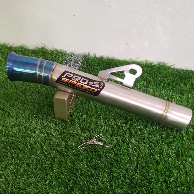 Jual open pipe tube type canister inlet 51mm exhaust muffler | Shopee ...