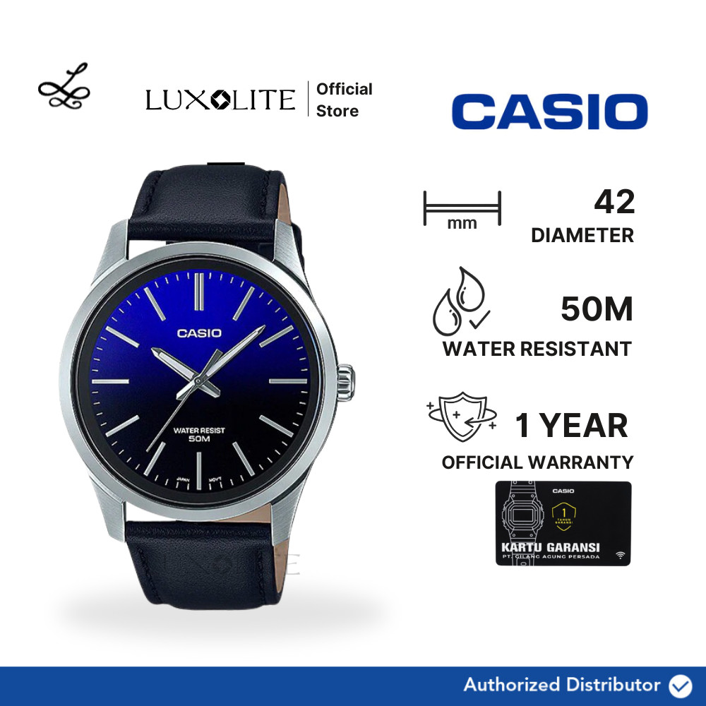 Jual [Watches Hub Indonesia] CASIO Jam Tangan Pria Analog MTP-E180L-2AVDF/MTP-E180L-2AV/MTP ...