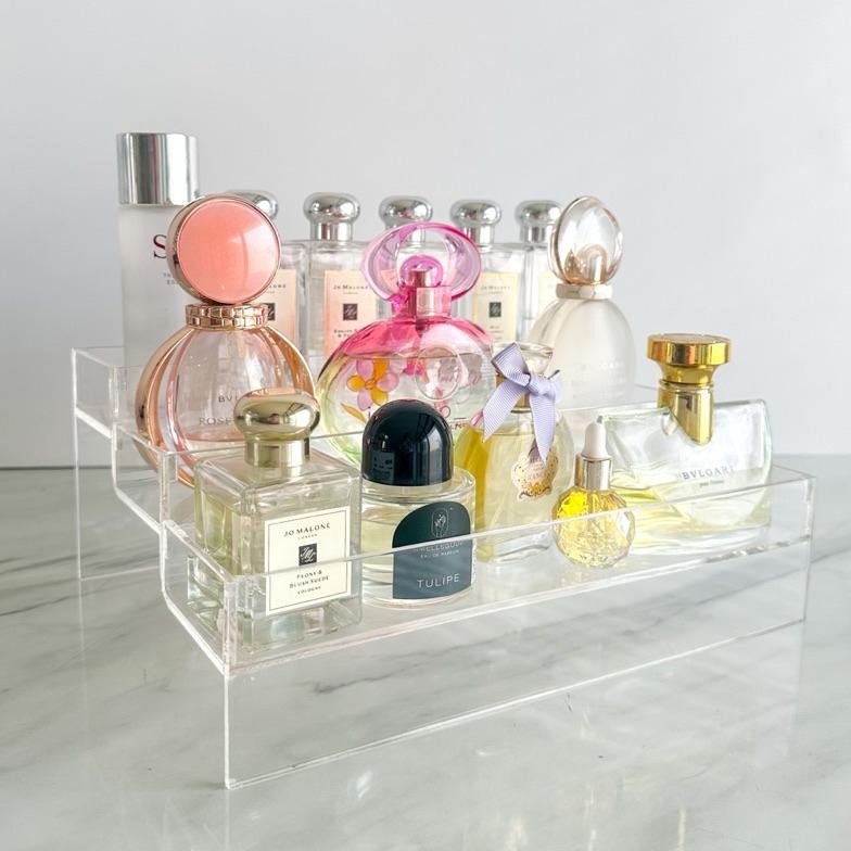 Jual ALEXA Acrylic Perfume Stand - Organizer Kotak Box Tempat Rak ...