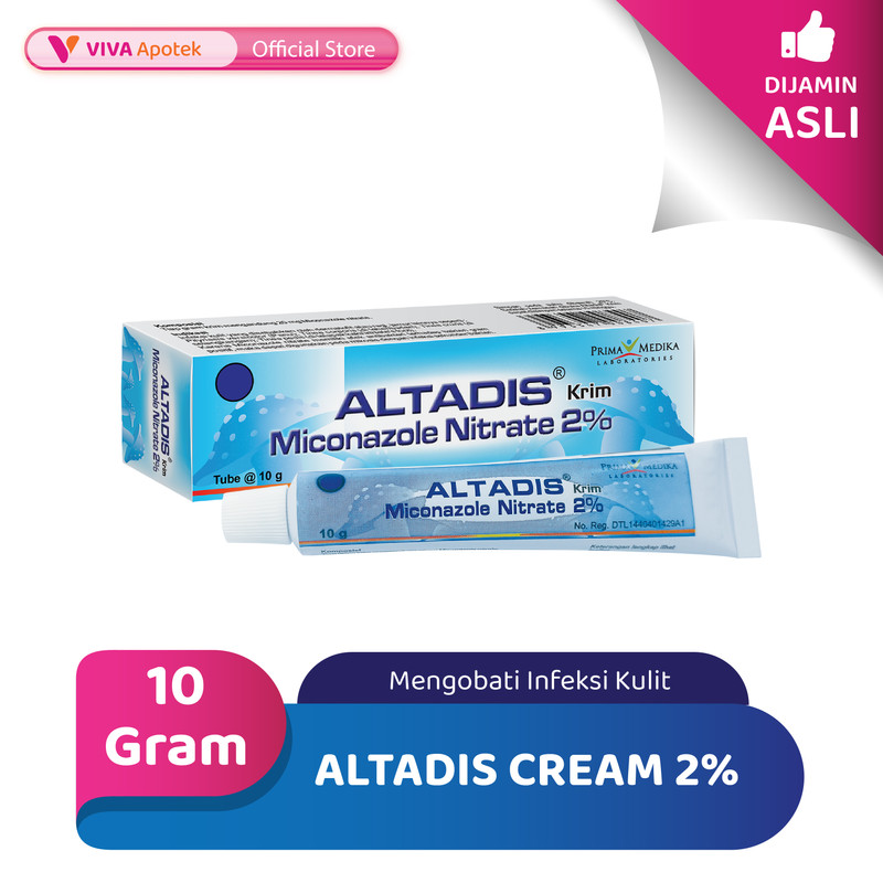 Jual Altadis Cream 2% / Miconazole Nitrate / Infeksi Jamur (10 Gram ...