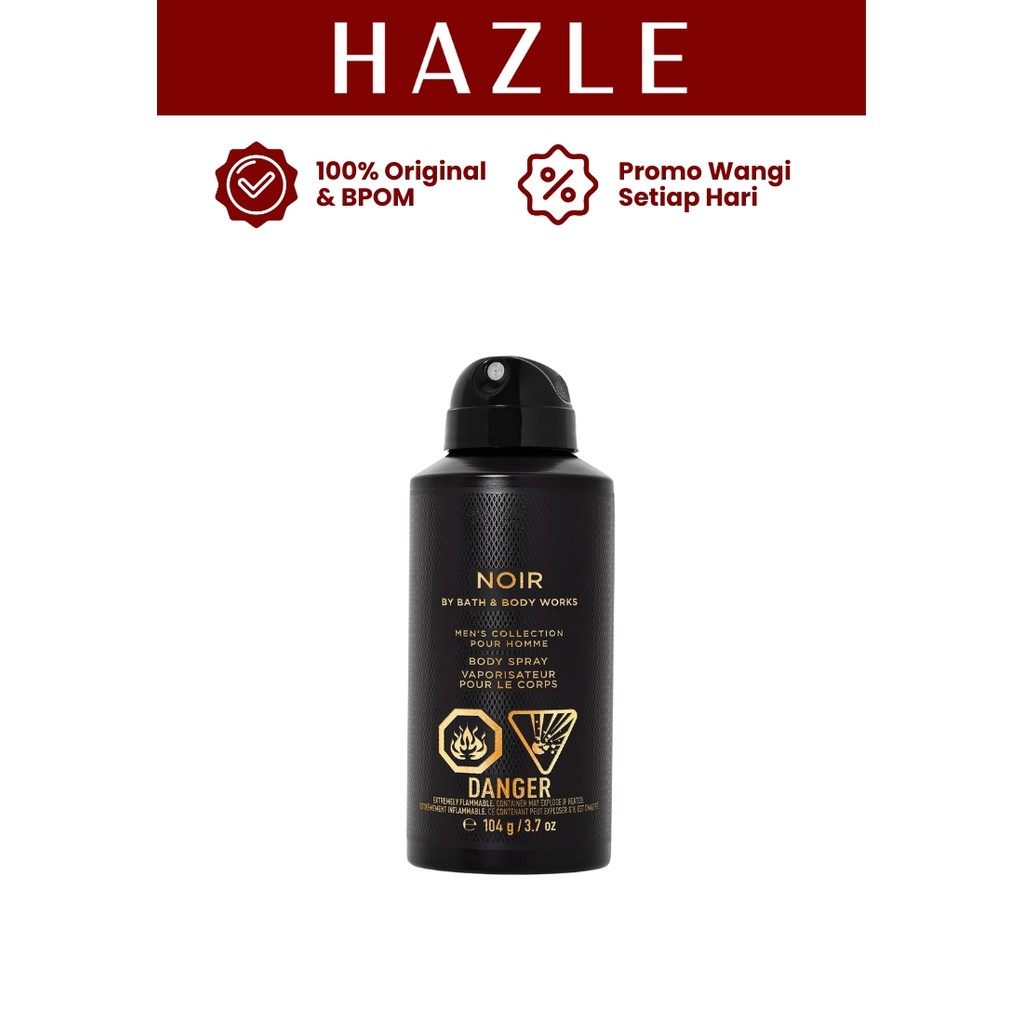 Jual Bath & Body Works Noir Body Spray Man 104 gr | Shopee Indonesia