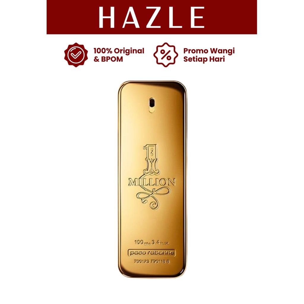 Jual Paco Rabanne One Million Man EDT 100 ml | Shopee Indonesia