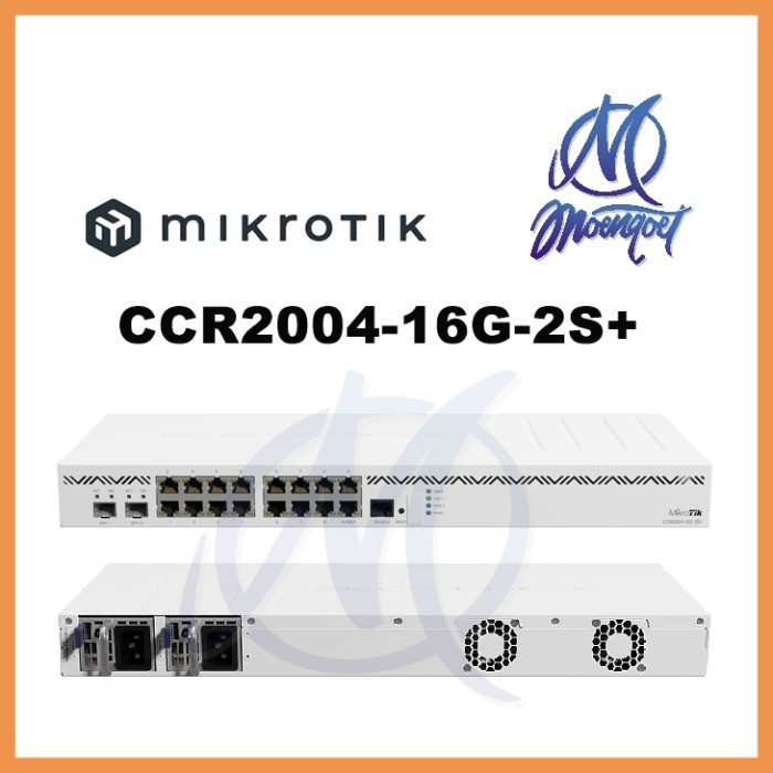 Jual HARGA DISC - Mikrotik CCR 2004 16G 2S+ CCR2004-16G-2S+ | Shopee ...