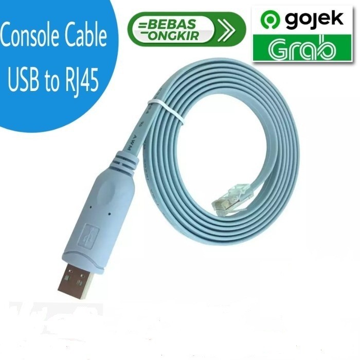 Jual HARGA DISC - Kabel Console USB to RJ45 Console 1.8 Meter / 3 M / 5 ...