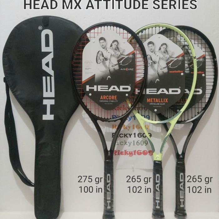 Jual RAKET TENIS HEAD MX ATTITUDE ELITE - HEAD MX ATTITUDE SUPRM ...
