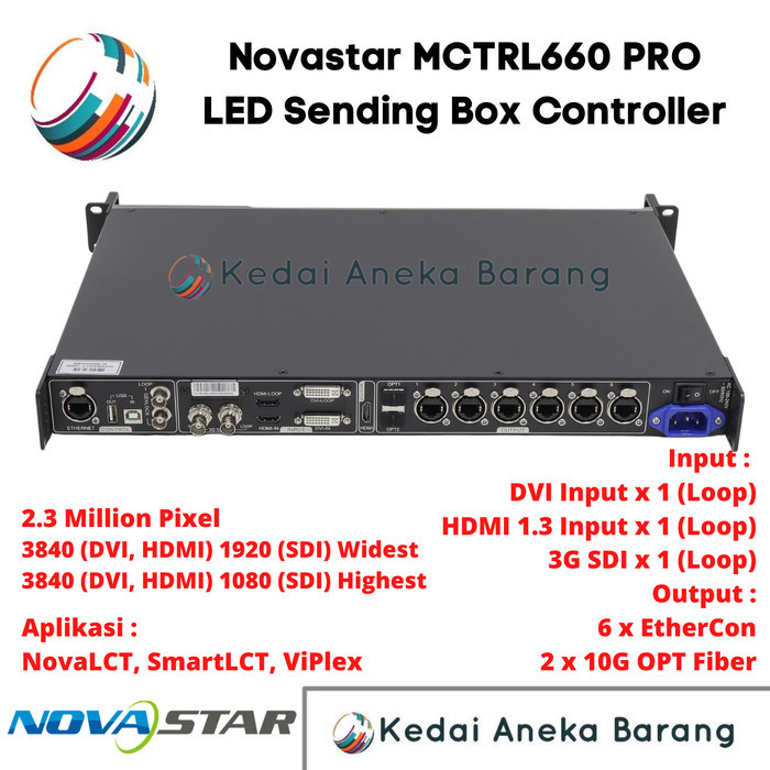 Jual TERBARUUU Novas MCTRL660 PRO MCTRL 660 LED Videotron Controller Sending Box | Shopee Indonesia