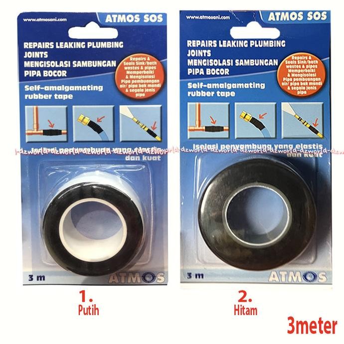 Jual Atmos Sos Repair Leaking Plumbing Joints Isolasi Sambungan Pipa 3M | Shopee Indonesia