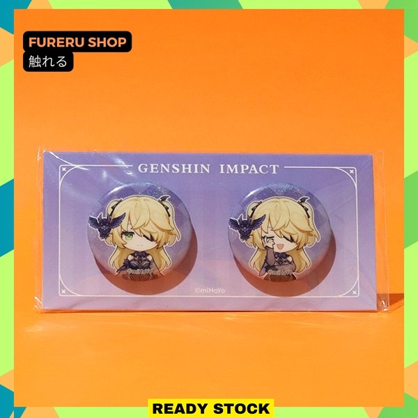 Jual Genshin Impact Fischl Chibi Photo Reminiscing Theme Badge Set 38mm ...