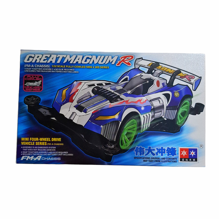 Jual rep tamiya mini 4wd great magnum r cosmosonic merk daxing fma ...