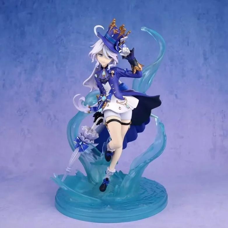 Jual genshin impact anime figure furina focalors action figures pvc ...