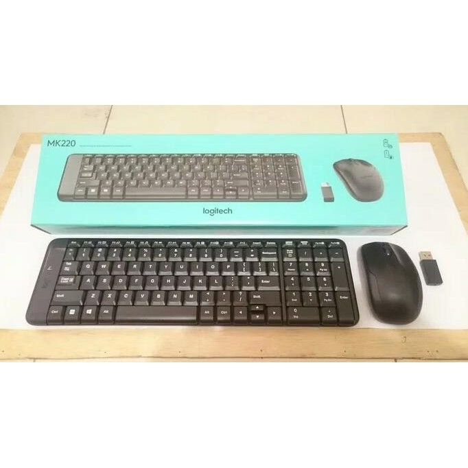 Jual Keyboard + Mouse Wireless Logitech Port Usb Original Harga Spesial ...