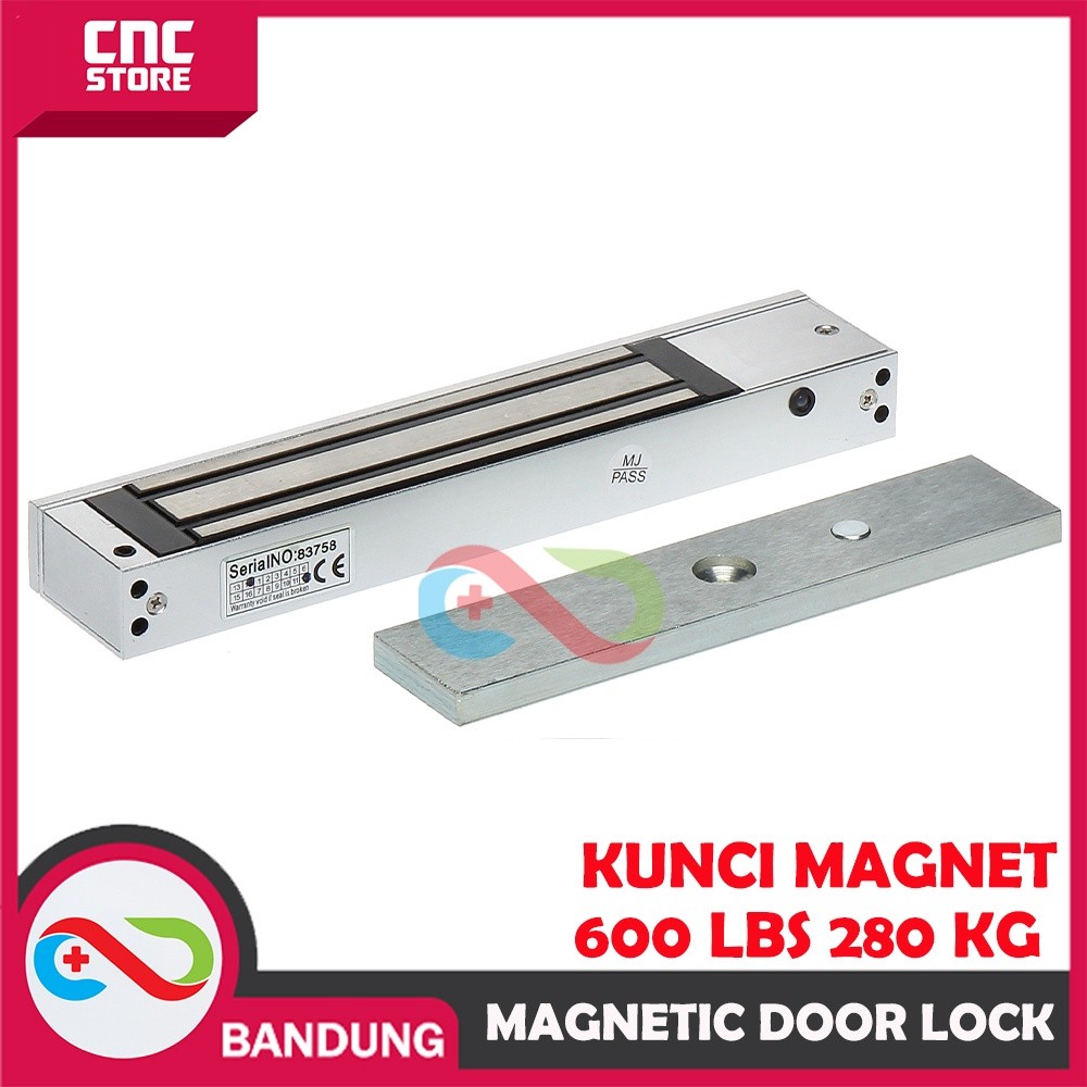 Jual MAGNETIC DOOR LOCK MLOCK 600 LBS 280 KG 280KG KUNCI MAGNET ...
