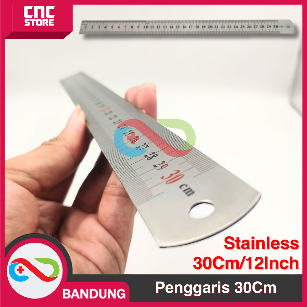 Jual Penggaris Besi / Mistar Besi Gambar Teknik Penggaris Ngoprek ...