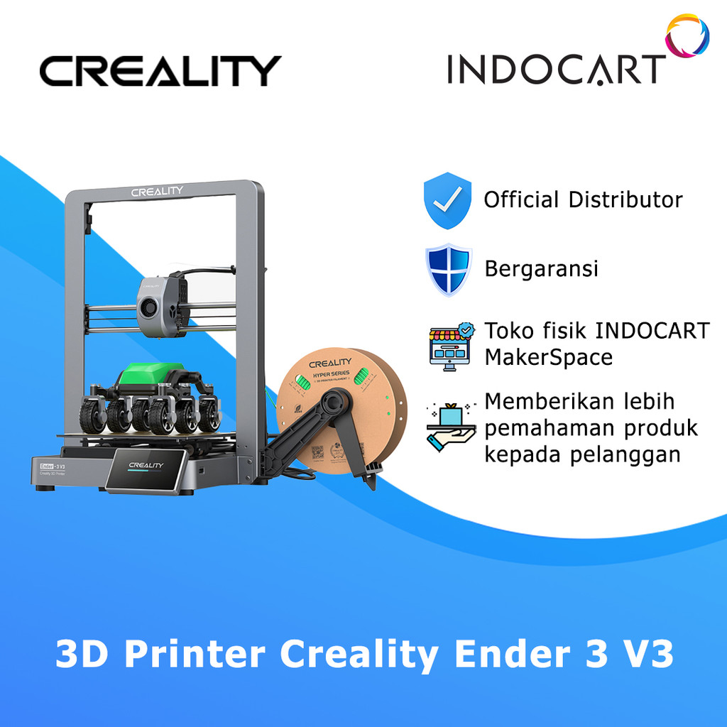 Jual 3D Printer Creality Ender 3 V3 Stable Core XZ Klipper High Speed Print-IndoCart 3D | Shopee ...