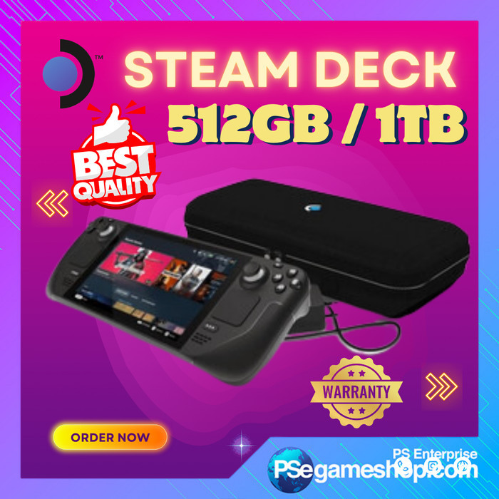 Jual Steam Deck Valve Handheld Gaming PC / Steamdeck / 64 GB | Shopee ...