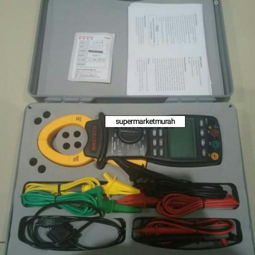 Jual Mastech MS2203 3 three phase power clamp meter tang ampere MS-2203 ...