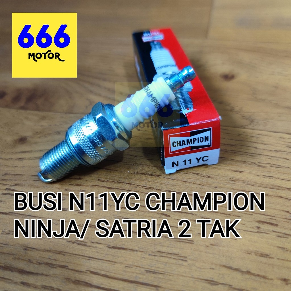 Jual BUSI N11YC (CHAMPION) NINJA/ SATRIA 2 TAK | Shopee Indonesia