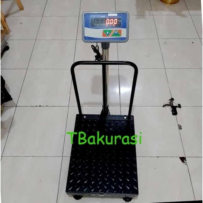 Jual Bench Scale Newtech Uk 40X50Cm/ Timbangan Duduk Cap 300 Kg ...