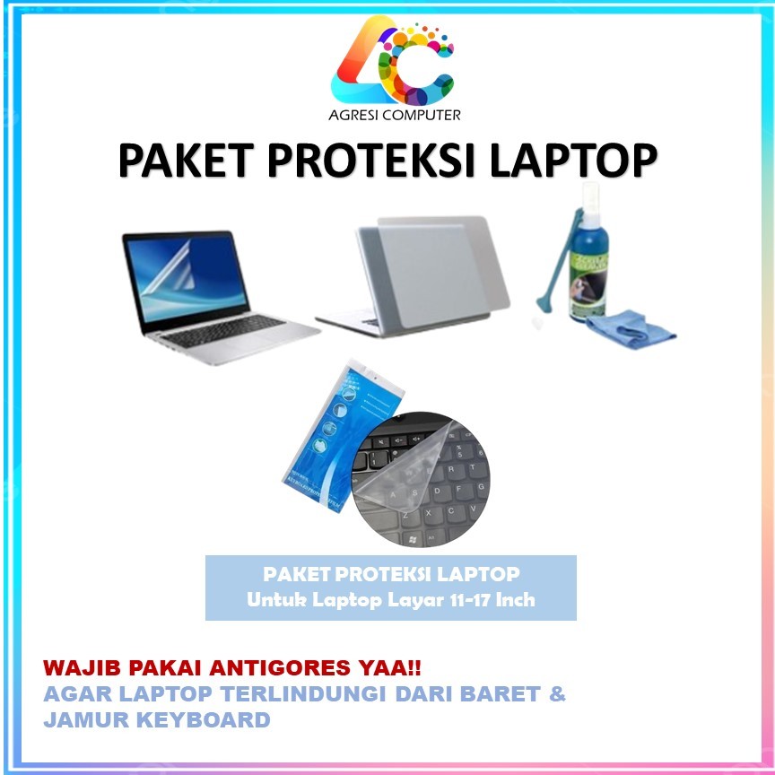 Jual Paket Antigores Body dan Layar Laptop Untuk Ukuran 11 - 17 inch ...