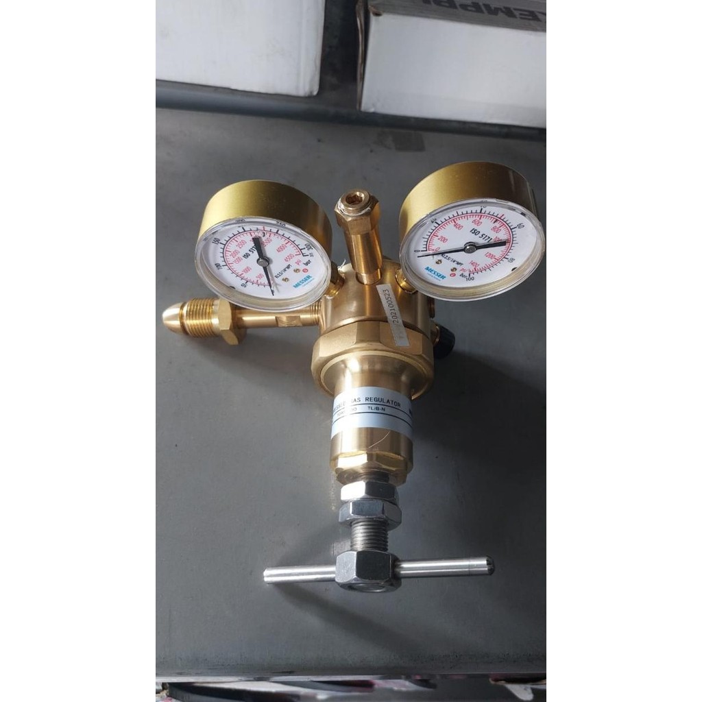 Jual regulator gas oxygen messer germany | Shopee Indonesia