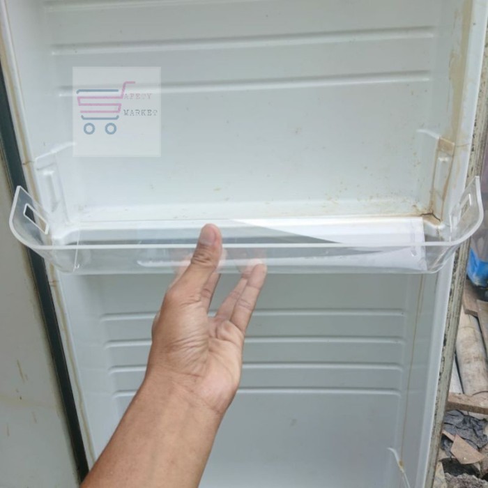 Jual RAK KULKAS LEMARI ES SANYO SLIM BEAUTY 1 PINTU | Shopee Indonesia