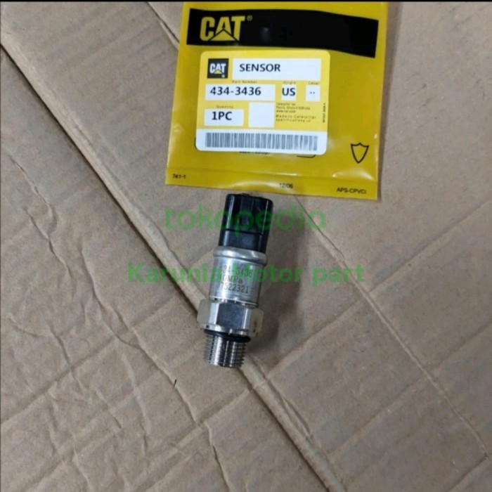 Jual Sensor Pressure Cat320D Cat320D2 Caterpillar 434-3436 4343436 ...
