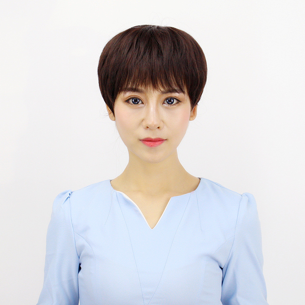 Jual Wig Rambut Pendek Wanita, Rambut Palsu Wanita Lurus Pendek dan ...