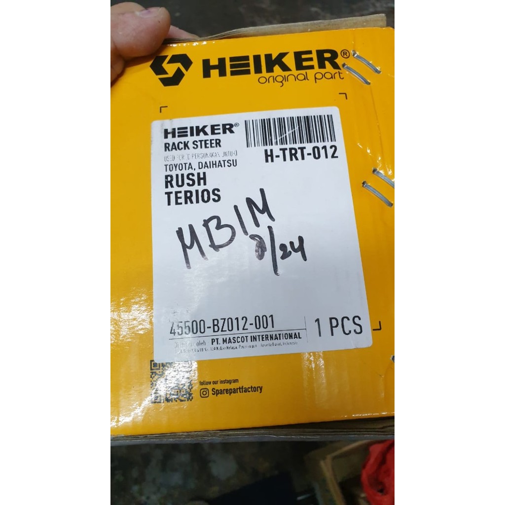 Jual ORIGINAL HEIKER rackstir rack steer terios rush EPS f700 2010 2011 ...